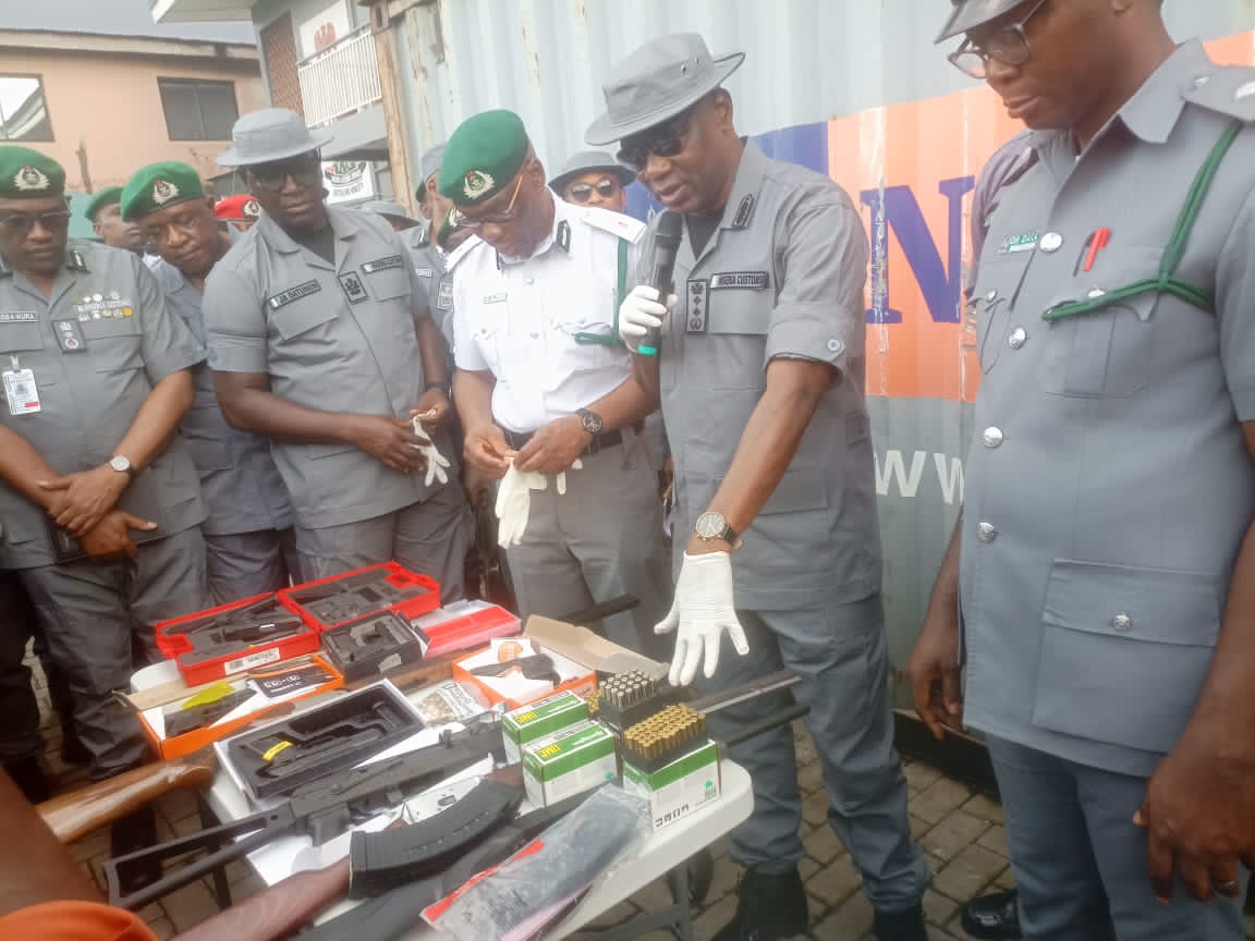 Customs CG Bans Officers From Wearing Hoods During Anti-smuggling ...
